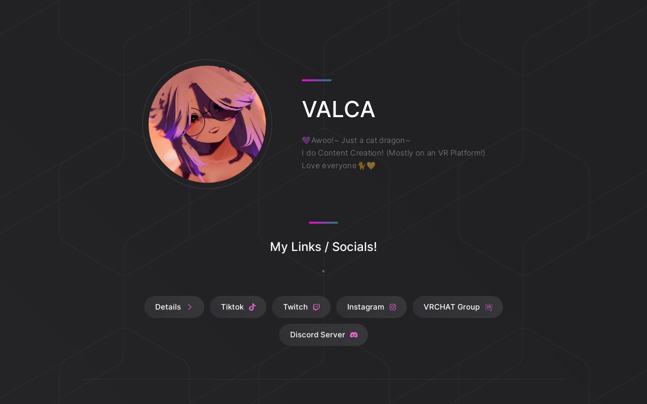 Valca’s Link Card!